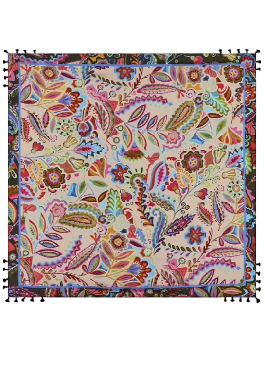 Silvana Silk Scarf-Johnny Was – Inspire Me